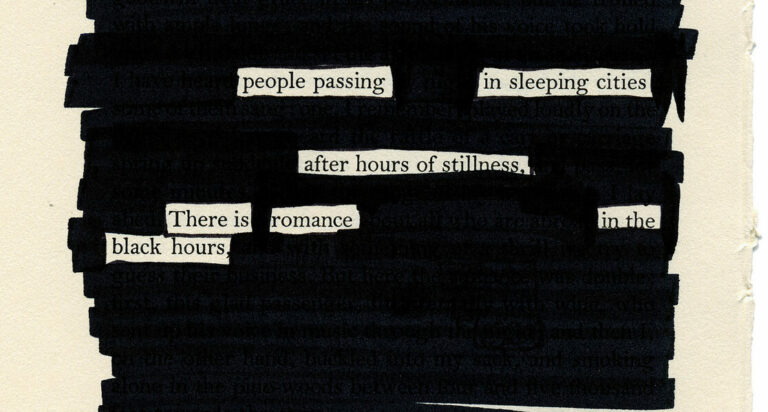 What is Blackout Poetry? Examples and Inspiration | Writers.com